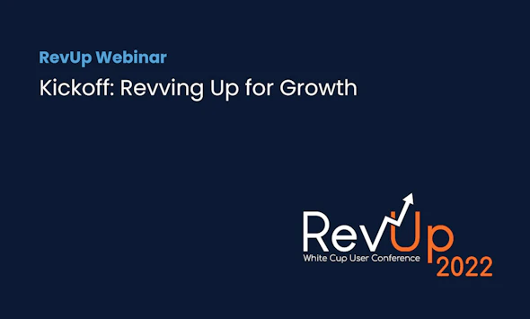 RevUp 2022 Distribution Industry - White Cup